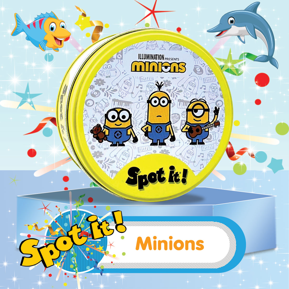 Dobble Card Game การ์ดเกม spot it card เกมของเล่น เกมจับคู่ภาพ เกมการ์ด ...