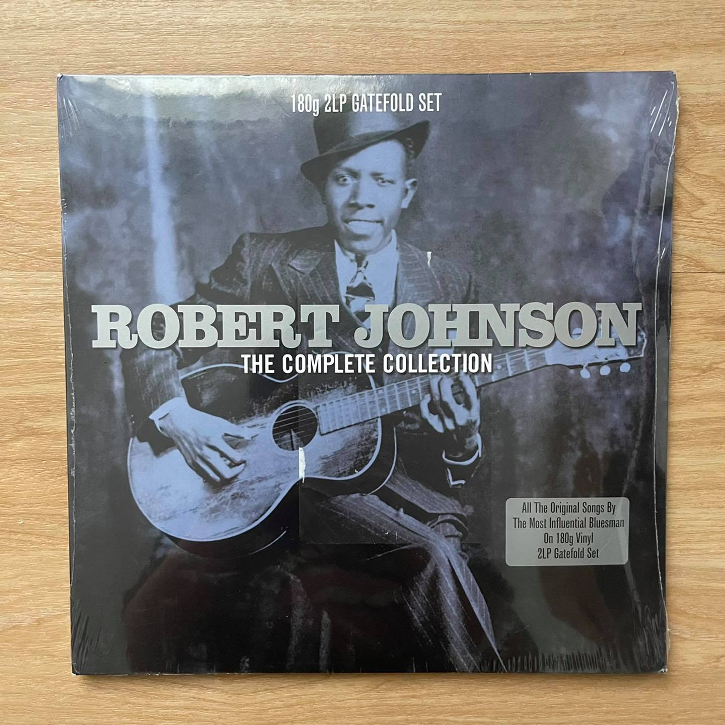 แผ่นเสียง Robert Johnson ‎– The Complete Collection 2lp 180g gatefold แผ่นเสียงมือหนึ่ง ซีล **ปก ...