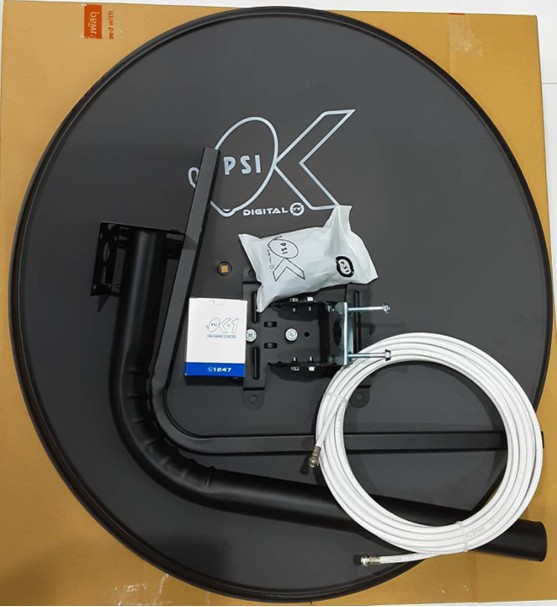 (เซ็ตแยกอิสระ2จุด)ชุดจานดาวเทียมPSI 60 cm.กล่องPSI S2 X HD 2 จุด พร้อม ...