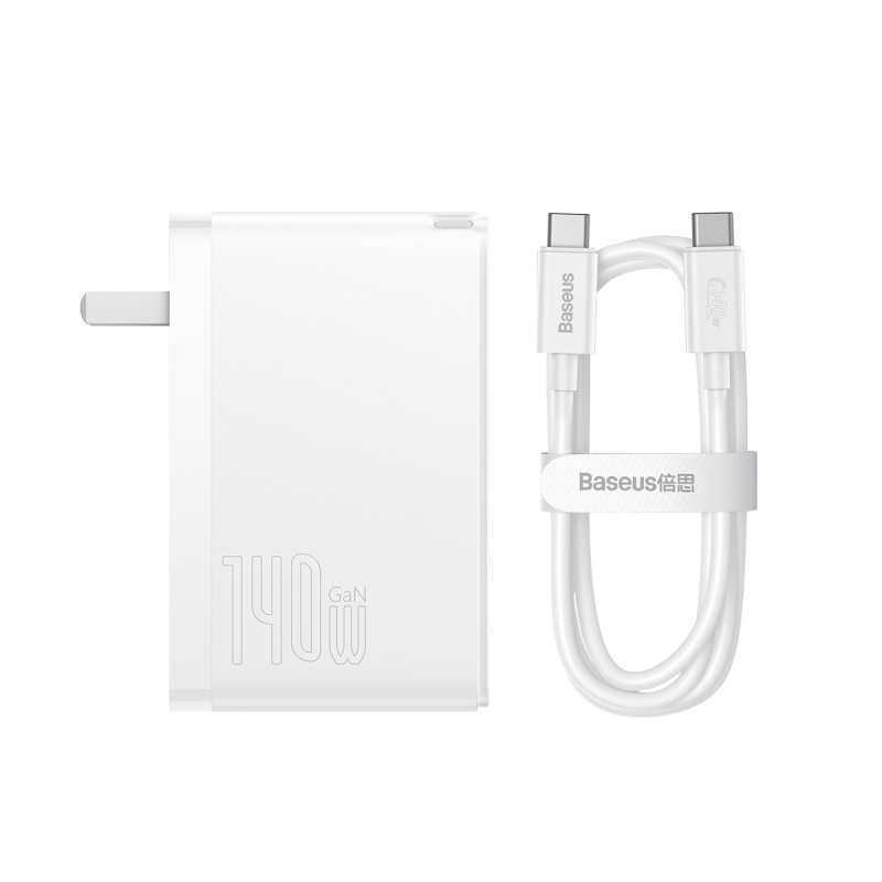 Baseus 140W GaN5 USB C Fast Charger PD3.1 QC4.0 Triple-port Quick ...