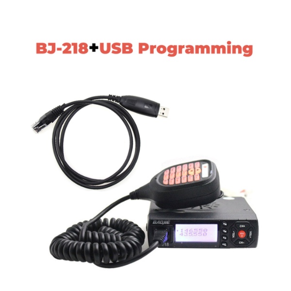 เครื่องรับส่งสัญญาณวิทยุ Bj218 25W High Power VHF UHF สําหรับรถยนต์ | Lazada.co.th