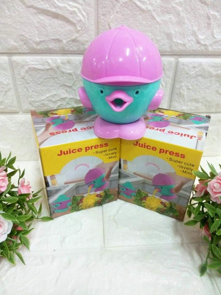 ่Juice Press on orange juice squeezer model portable cartoon cute juice ...