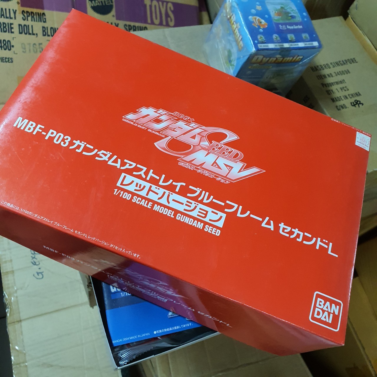 BANDAI กันดั้ม Gundam Seed MSV Model Kits MBF-P03 ASTRAY BLUE FRAME ...