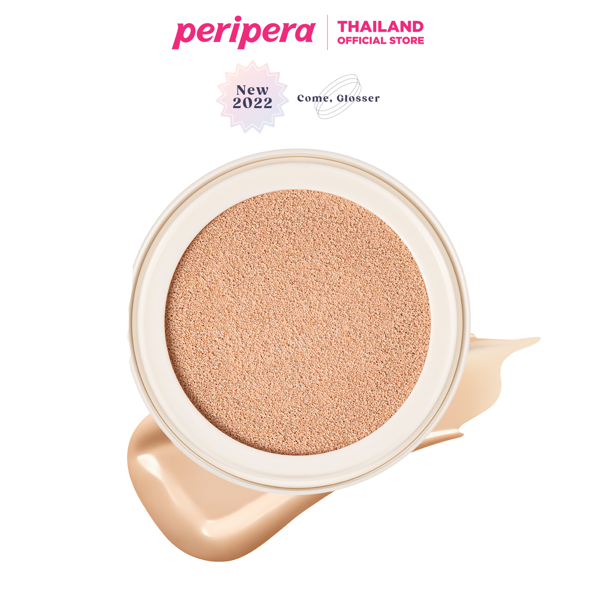 PERIPERA MOOD VEGAN GLOW CUSHION SPF50+, PA++++ | Lazada.co.th