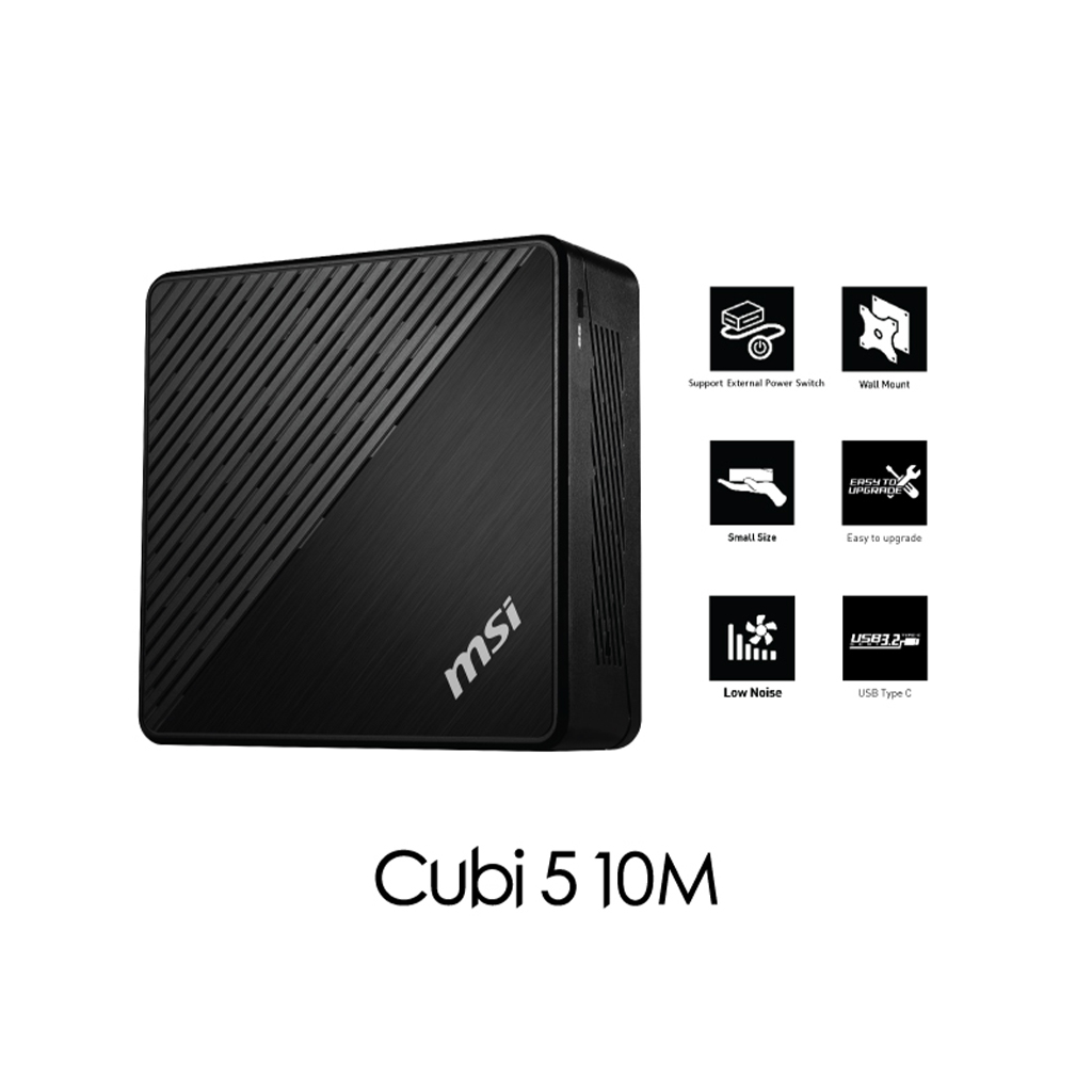 MSI MINI PC CUBI 5 10M-233TH[Pre-Order จัดส่งภายใน7วัน] - MSI official ...