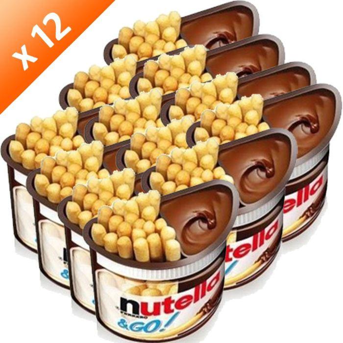 Nutella Go Nutella Stick 1 แพ็ค 12 ชิ้น ชิ้นละ 52 กรัม หมดอายุ 1222 ...
