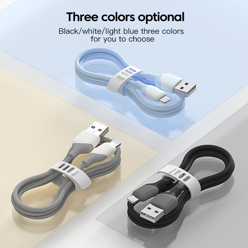 KUULAA MFI Lighting Cable 2.4A Fast Charging Data Cable for iPhone ...