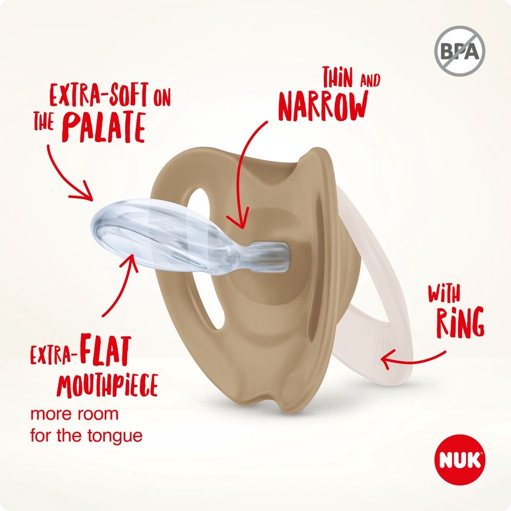 NUK Latex Soother Star Day 0-6M 6-18M (2 PcsBox) - Mombabyshark - ThaiPick