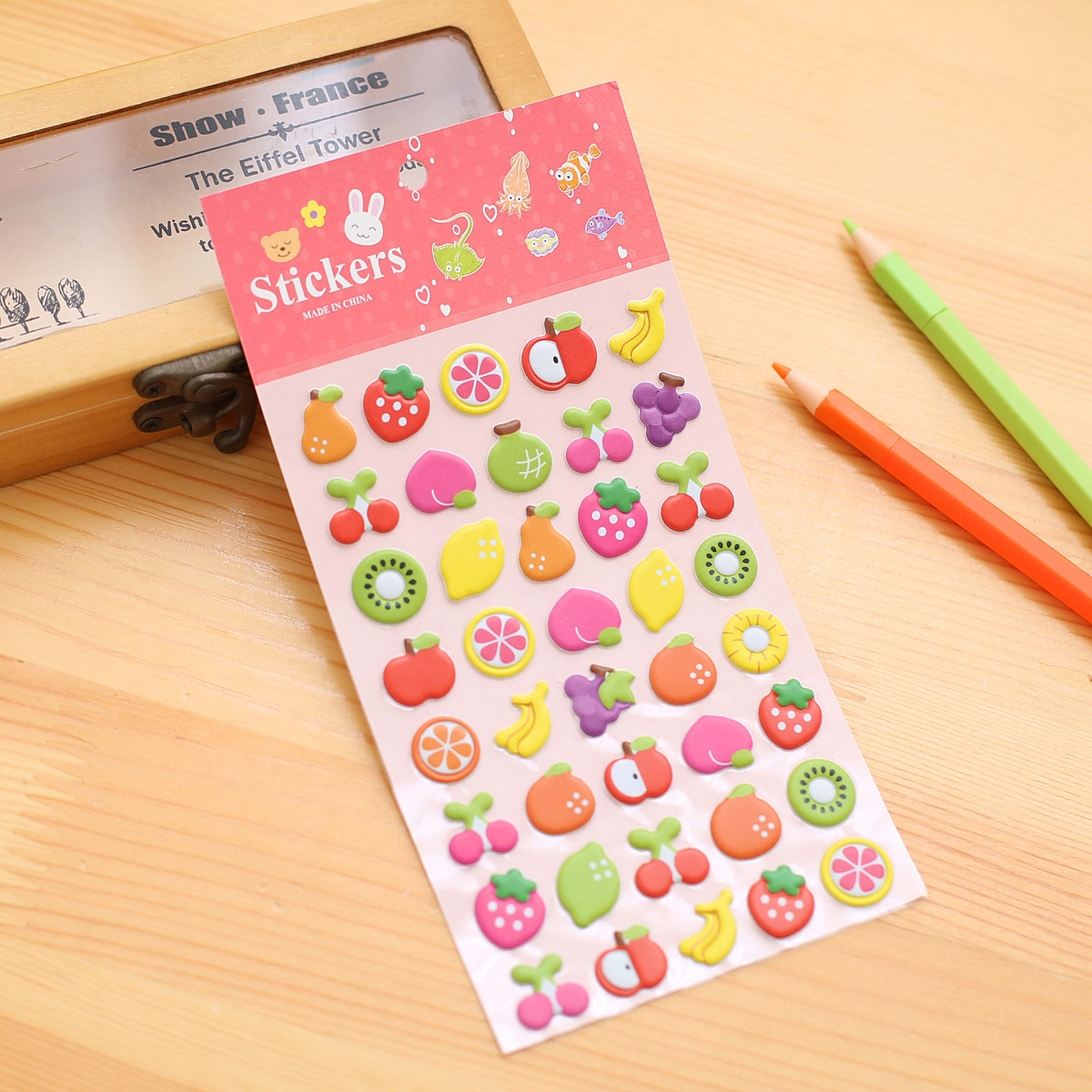 Stickers for children Cartoon stickers 3D bubble stickers Kindergarten ...