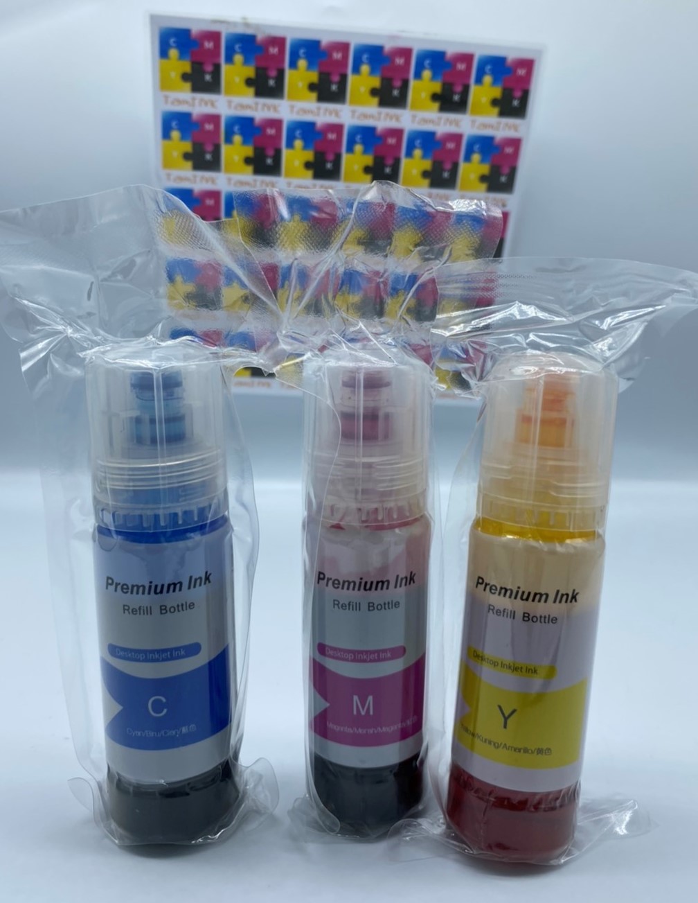 หมึกเติมสำหรับ003 หมึกพิมพ์สำหรับปริ้นเตอร์ epsonL3210,L3216,L3250 ...