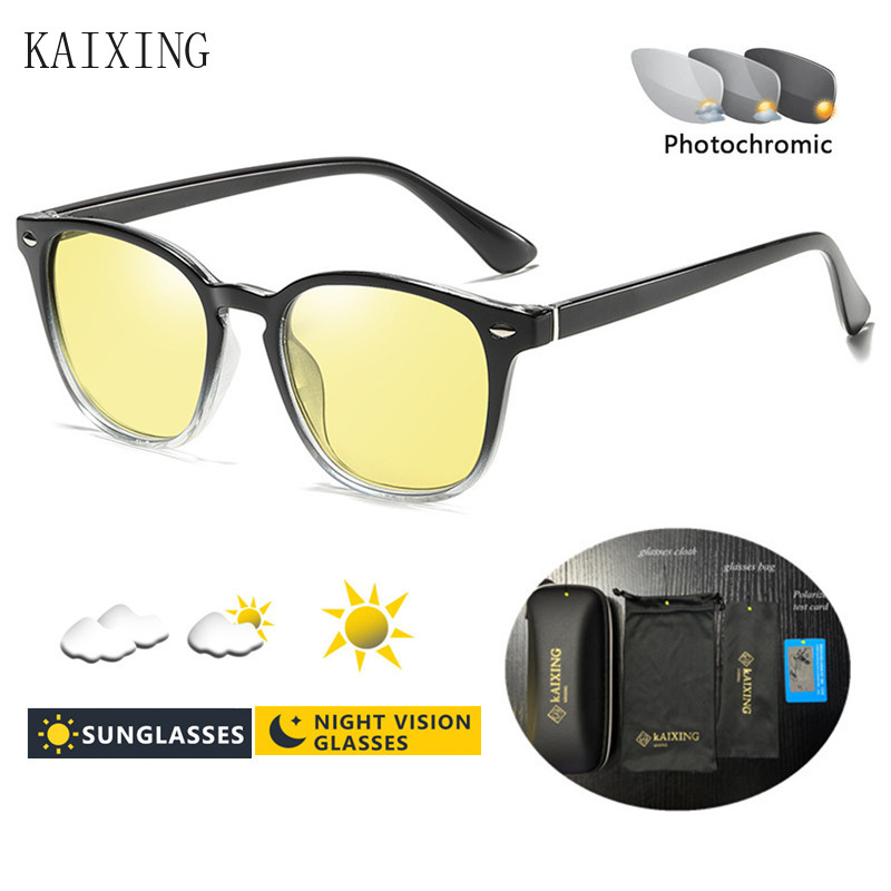 KAIXING ยี่ห้อ Hd P Olarized สมาร์ท P Hotochromic แว่นกันแดดผู้ชาย ...