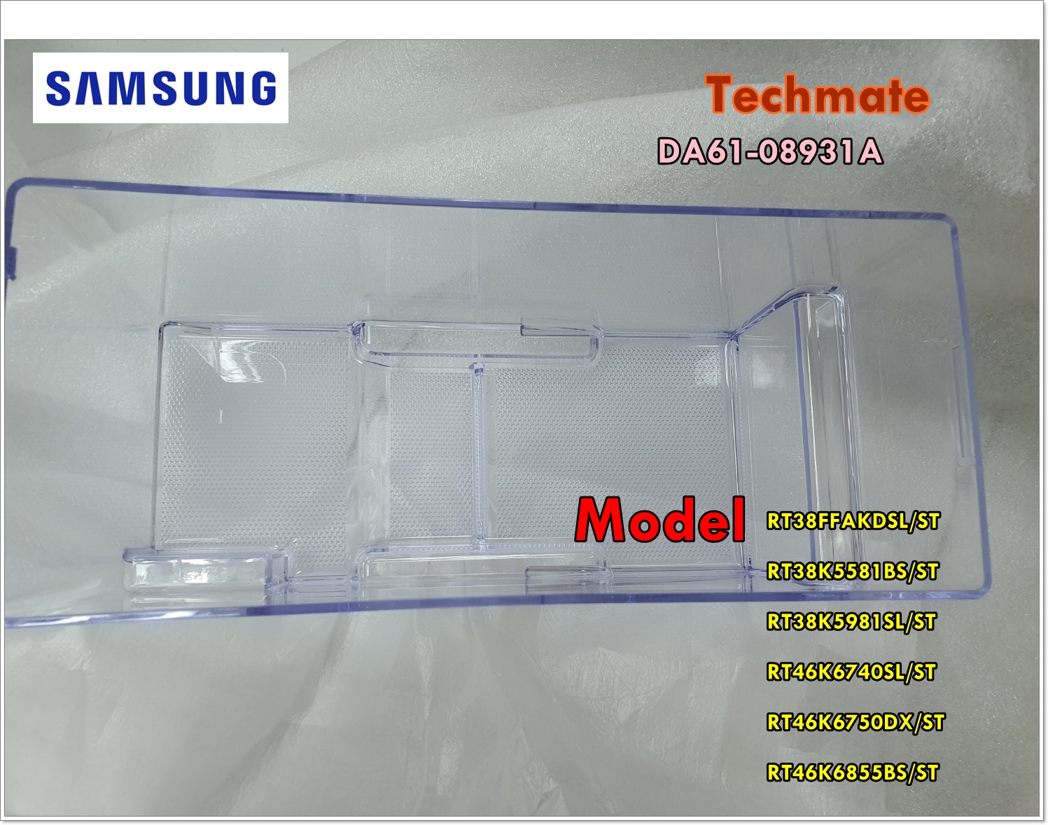 อะไหล่ของแท้/ที่เก็บน้ำเย็นที่กดน้ำตู้เย็นซัมซุง/CASE-WATER TANK ...