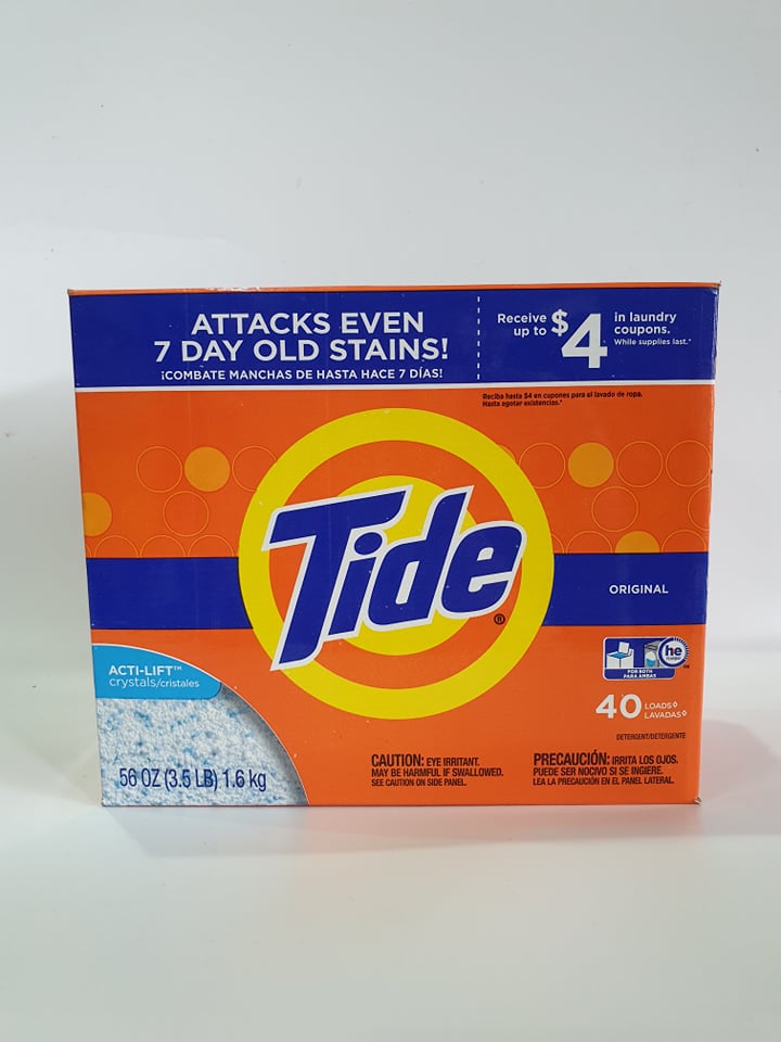 Tide Powder Laundry Detergent Original ผงซักฟอกอันดับ 1 ของอเมริกา ...