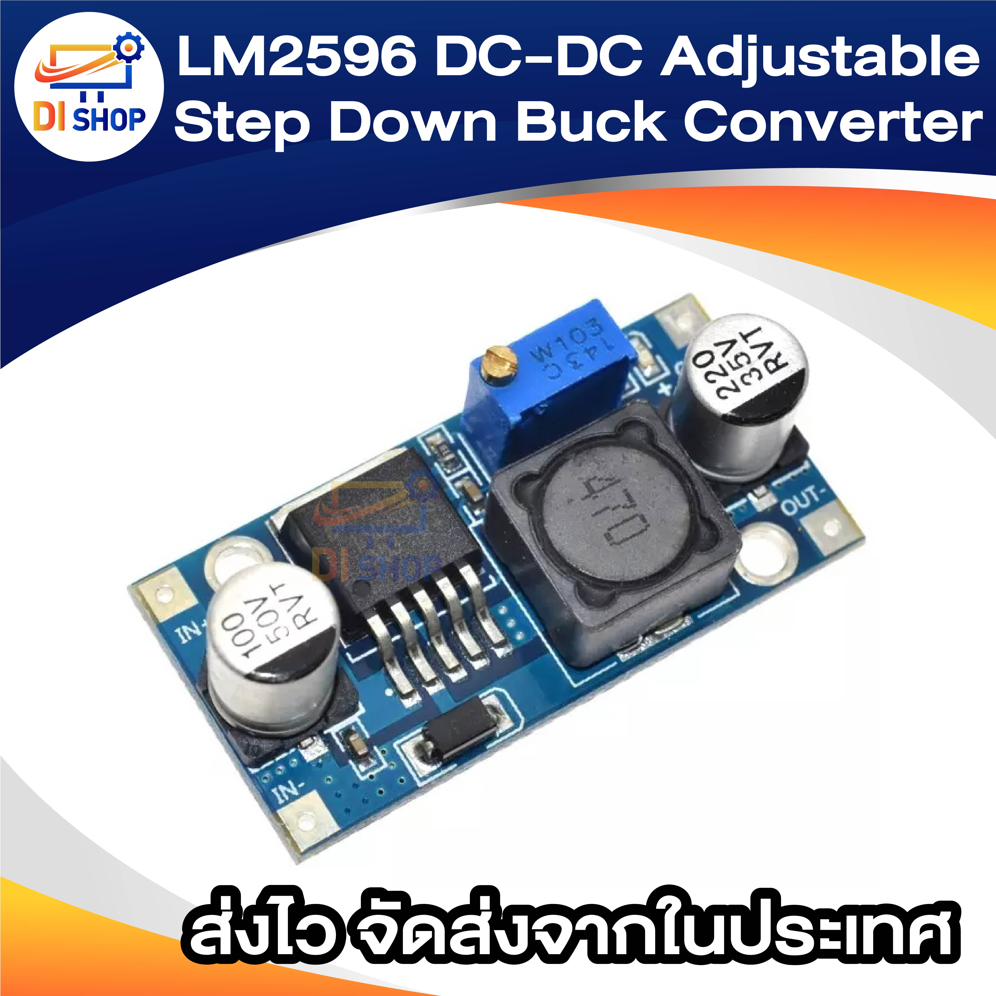 24 V DC Power Supply 10 Pack LM2596 DC-DC Buck Converter Module ...