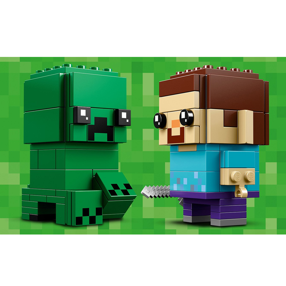 41612 LEGO BrickHeadz Minecraft Steve Creeper - Brickpoly - ThaiPick