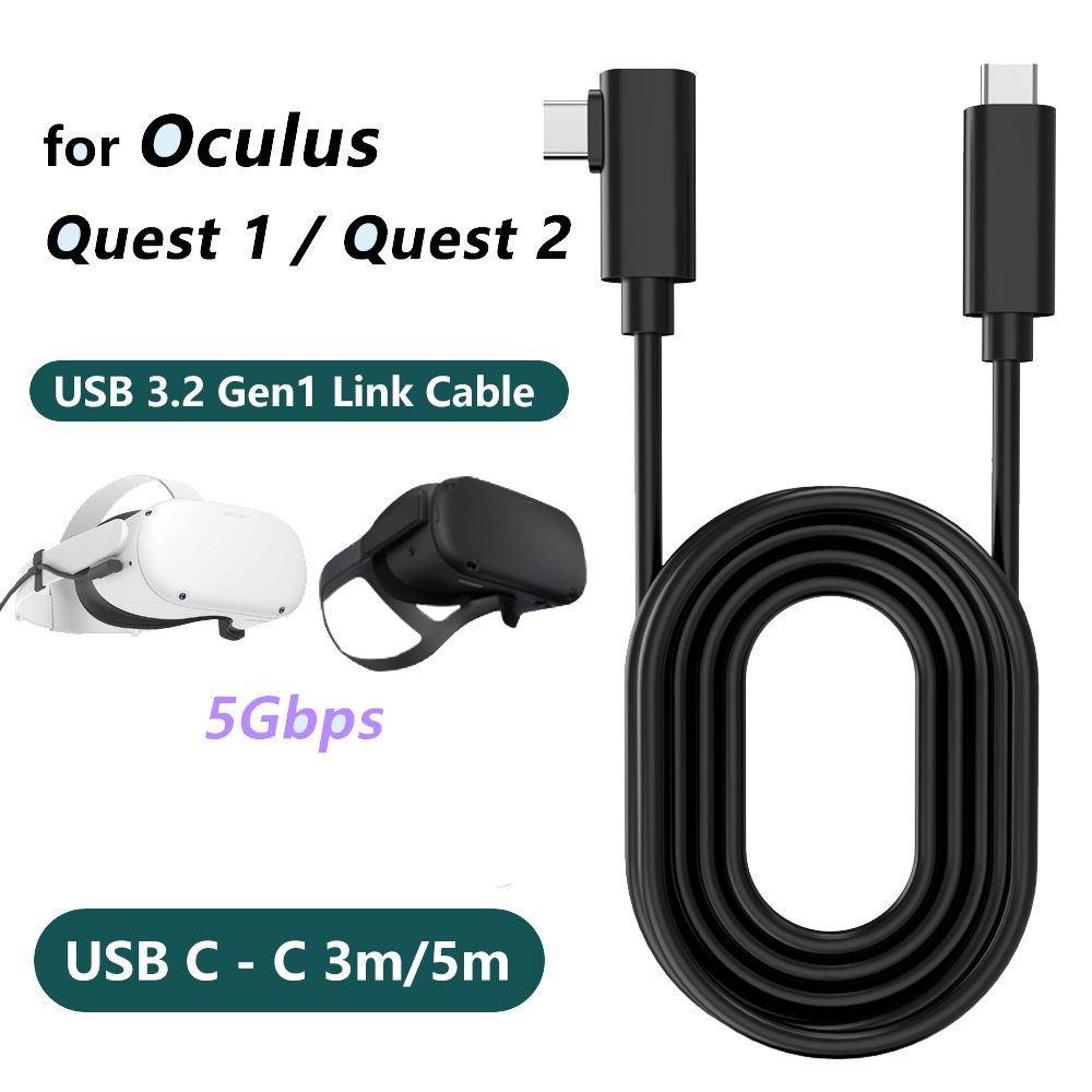 สายเชื่อมต่อOculus quest Link USB C-C /USB 3.2 Type-C Quick Charge ...