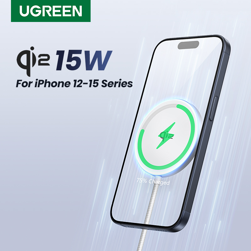 UGREEN MPP 15W Wireless Charger Wireless Charger for iPhone 15 14 13 ...