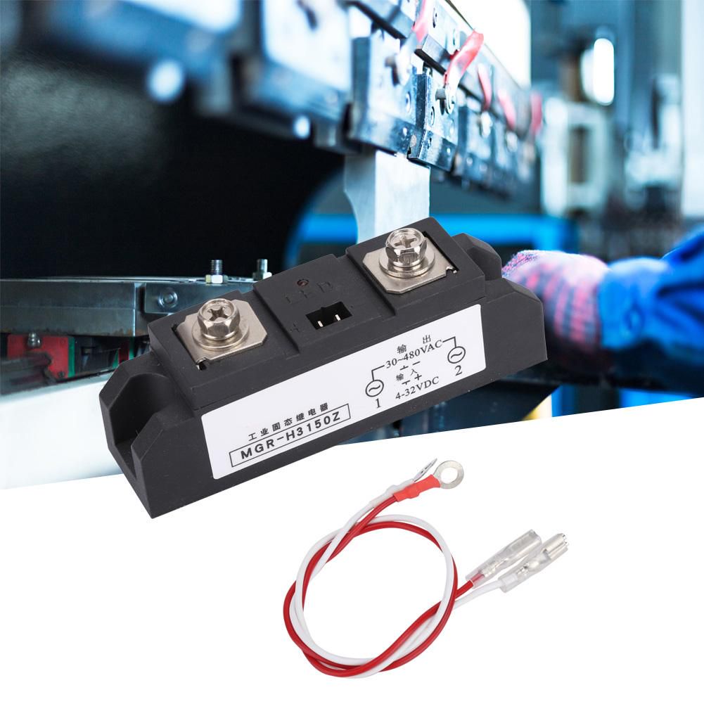 【ลดราคา】4 ประเภทอุตสาหกรรมโซลิดสเตตรีเลย์ DC ควบคุม AC SSR Solid State ...