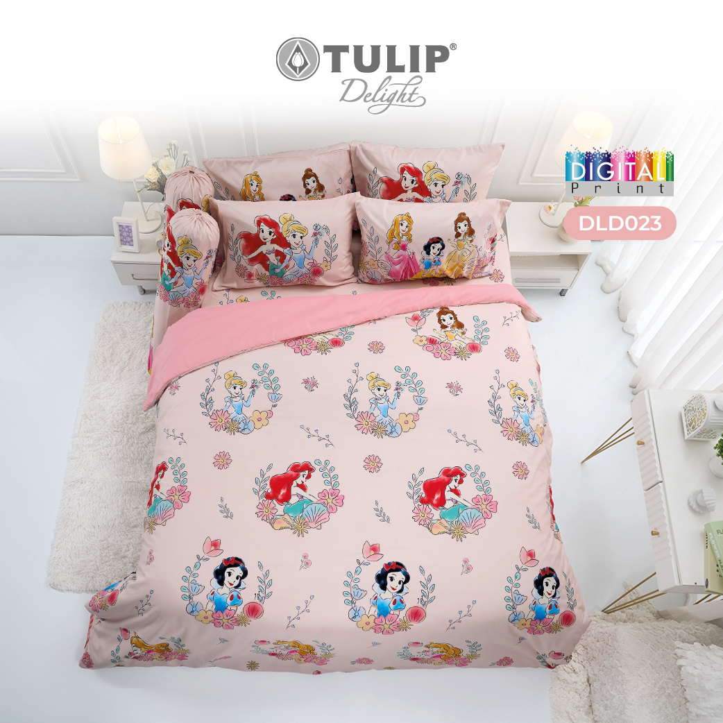 (New) TULIP Princess Delight พิมพ์ลายดิจิตอล DLD023 ลิขสิทธิ์แท้ดิสนีย์ ...