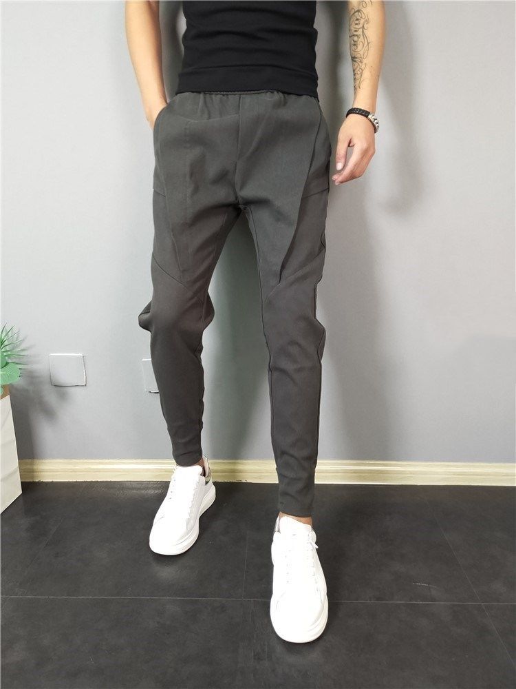 NGHG MALL-Summer comfortable nine-point pants men's Korean version of ...