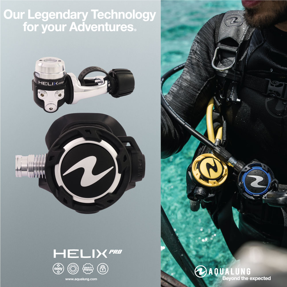 AQUALUNG - New Helix Pro Set - Regulator full Set - ชุดอุปกรณ์หายใจ SCUBA - ชุดReg - LetsGoDive ...