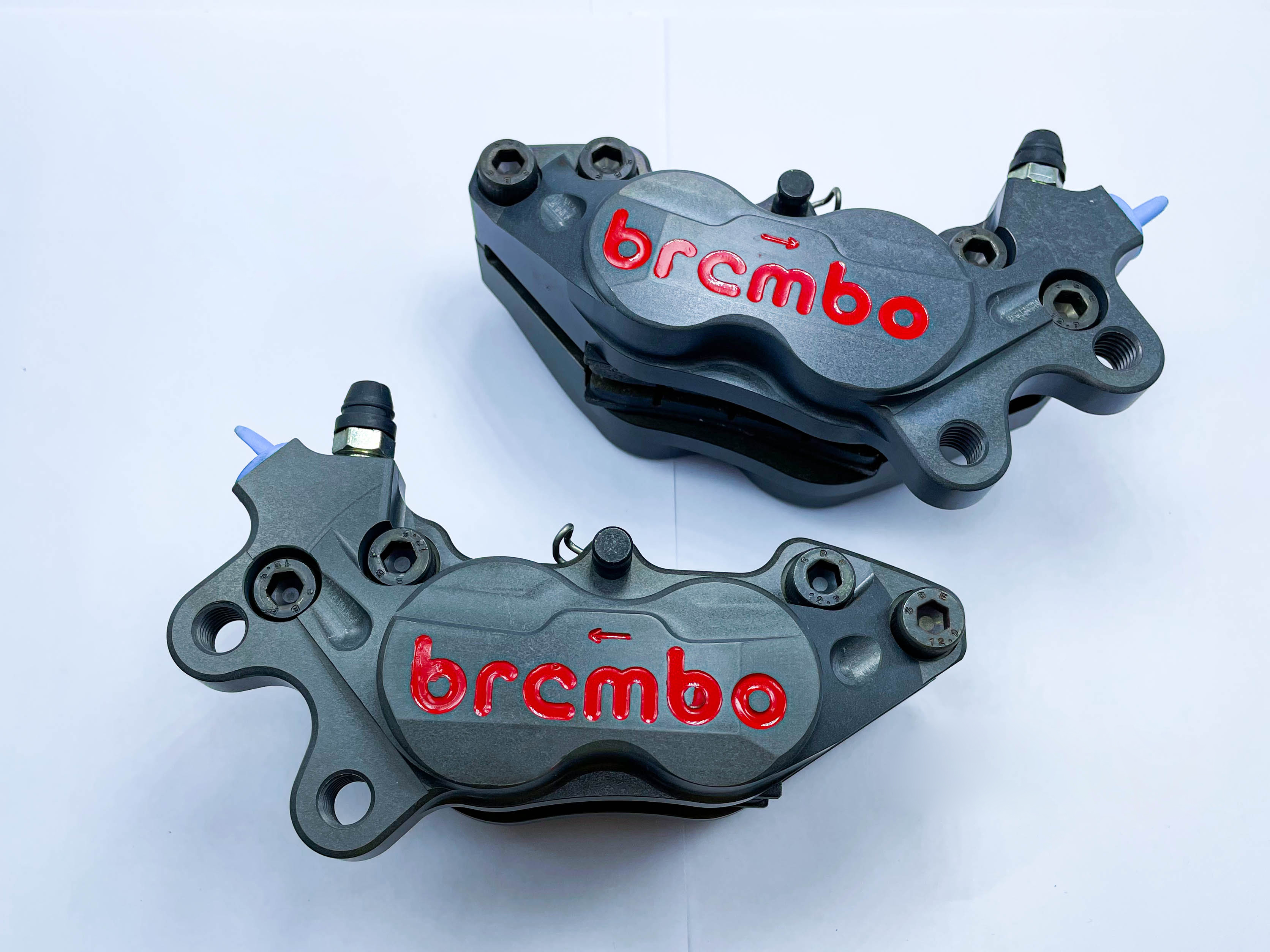 Brembo ปั๊มล่าง 4 หูชิดซิ่ง 4 POT CNC 40mm. Right ( ขวา ) ของแท้ - You wish - ThaiPick