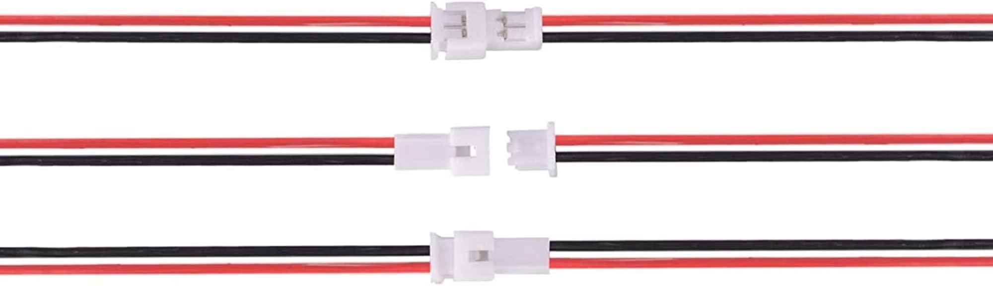 10 Pairs JST 1.25 mm 2 Pin Micro Electrical Male Female Connector Plug ...