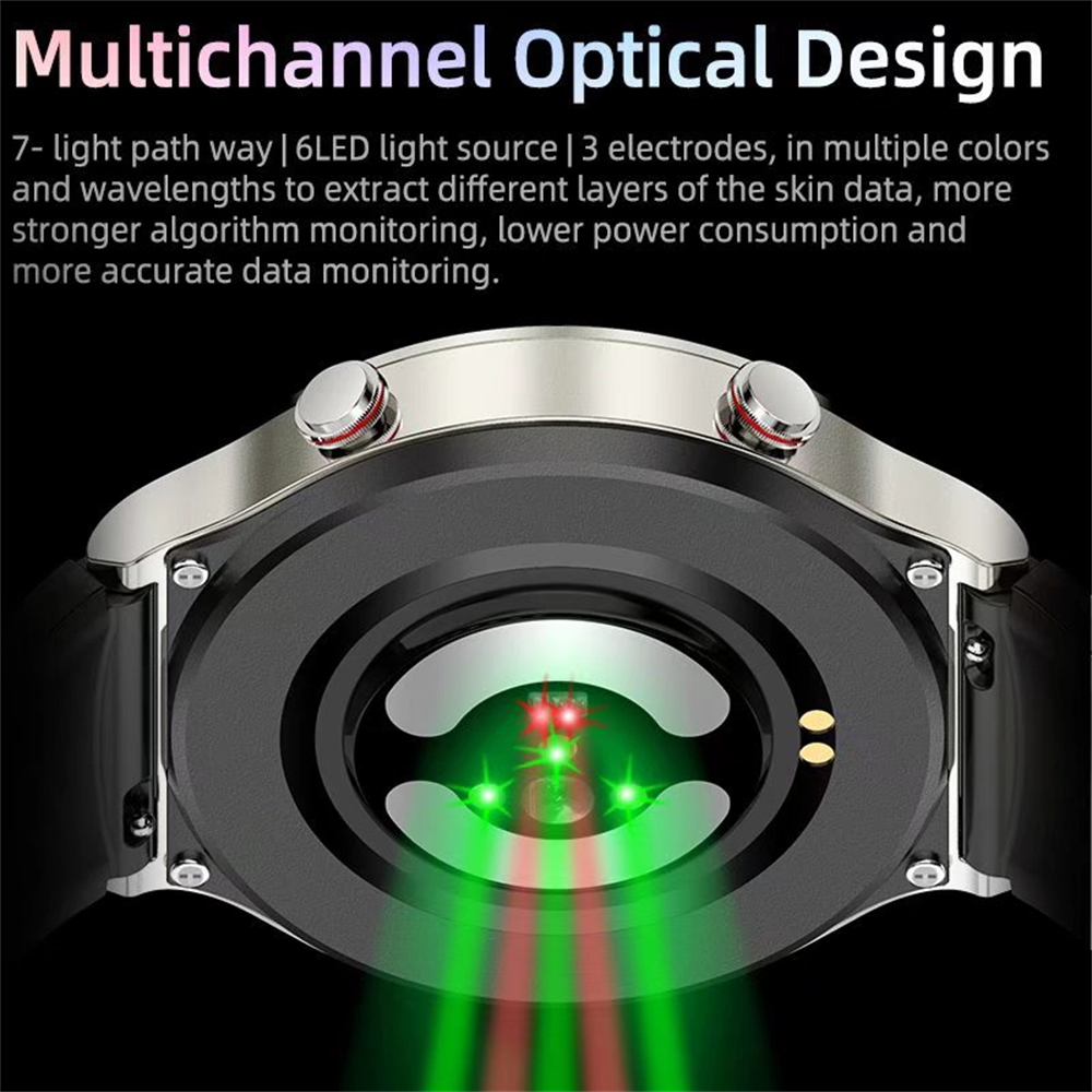 G08เกรดทางการแพทย์การตรวจสอบสุขภาพ PPG คลื่นไฟฟ้าหัวใจผู้ชายผู้หญิงดู ...