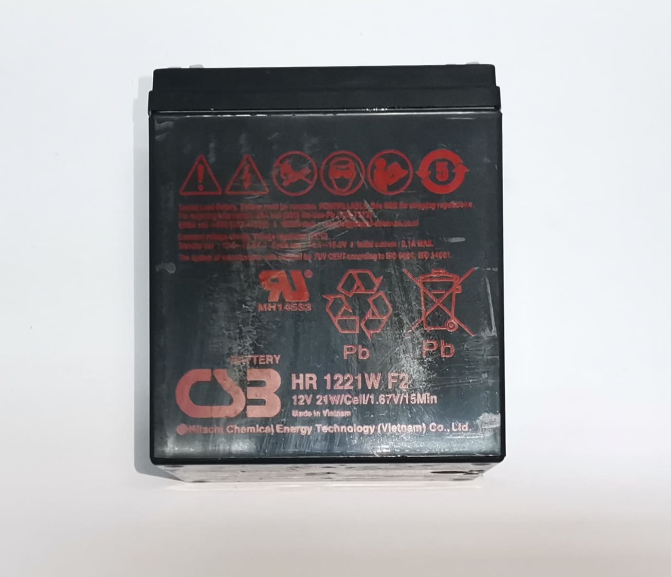 แบตเตอรรี่ CSB Battery รุ่น GP 1272 F2 12v7.2ah เหมาะสมสำหรับเครื่อง ...
