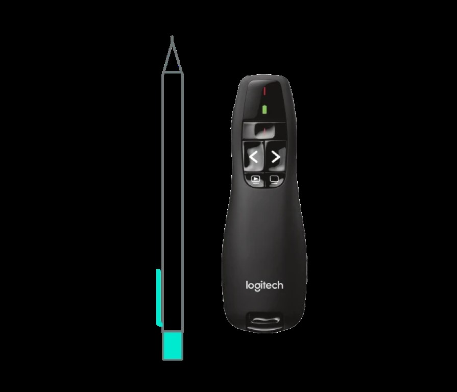 Logitech Laser Pointer R400 - Plug&Play - ThaiPick