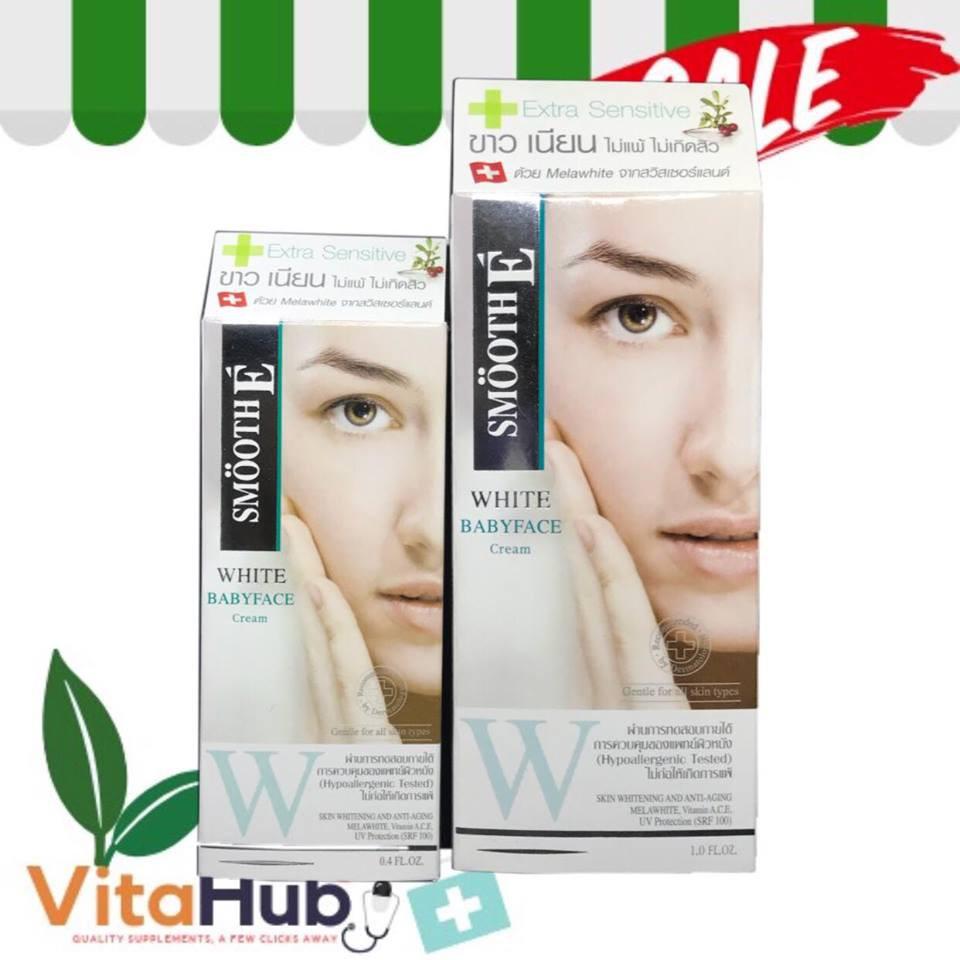 พร้อมส่ง Smooth E Cream Plus White สมูท อี ครีม พลัส ไวท์ 30 กรัม ...