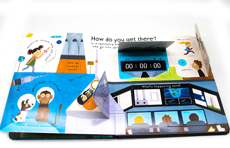 หนังสือภาษาอังกฤษ Usborne Lift The Flap Book First Questions and ...