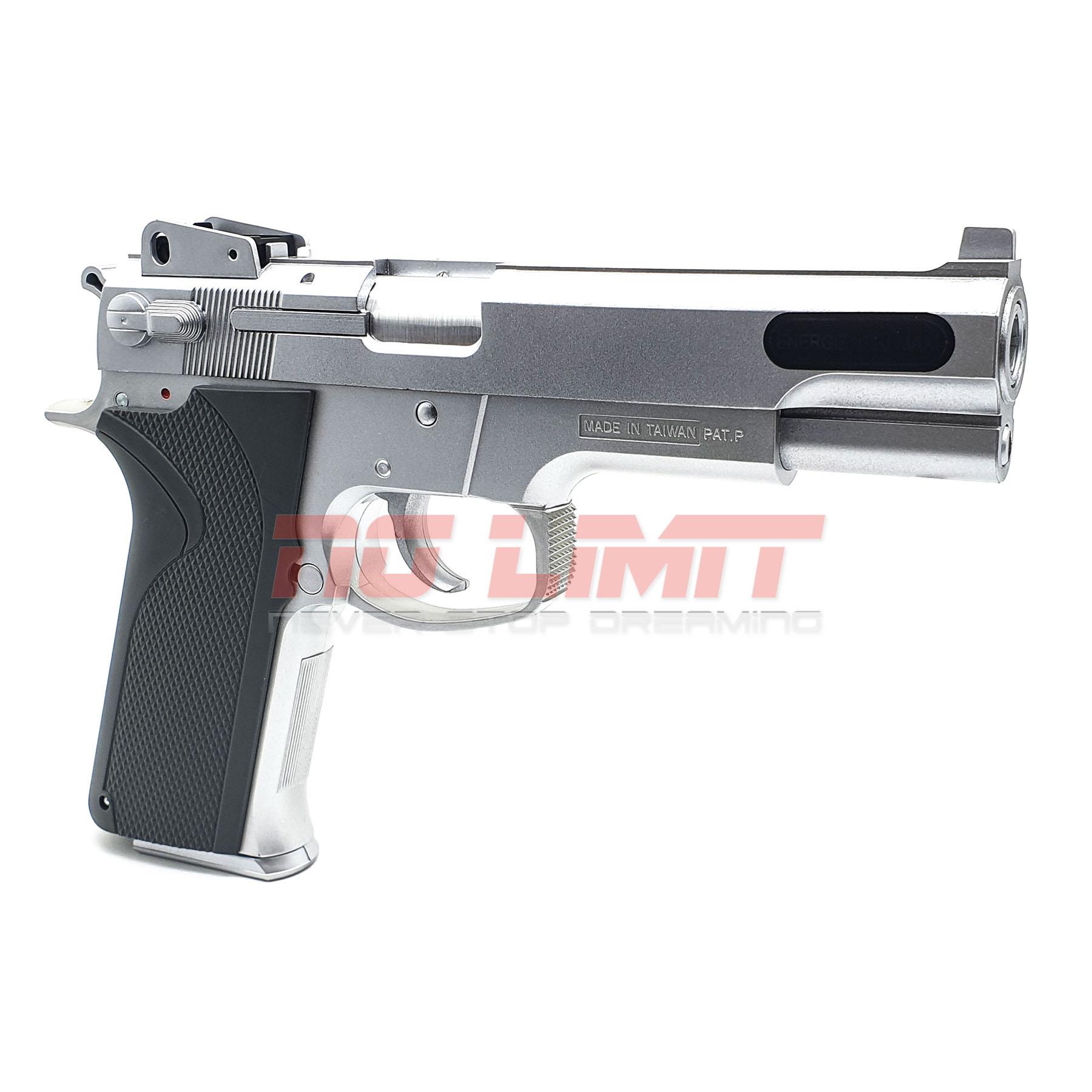 ปืนอัดลมสปริง KWC 4505 โมเดล S&W M945 สีเงิน (Silver) Made in Taiwan มี ...