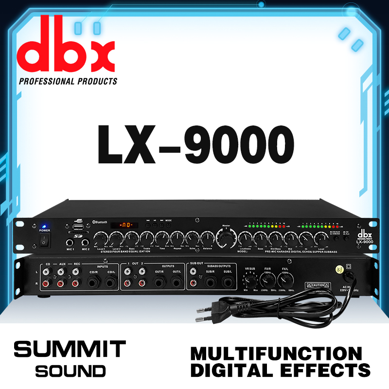 DSP Digital Reverb Module Karaoke Reverb Board Mixer Effect Module 0-99 ...