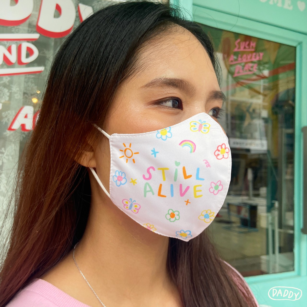 Still Alive Daddy Mask แมสผ้าปิดปากสุดน่ารัก - DADDY & THE MUSCLE ...