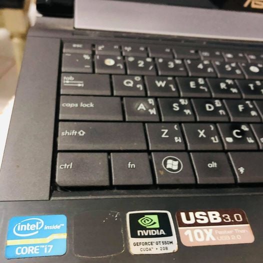 Asus N53S GAMING CORE I7/8GB RAM/750GB HDD/NVDIA GEFORCE GT550/15.6 ...