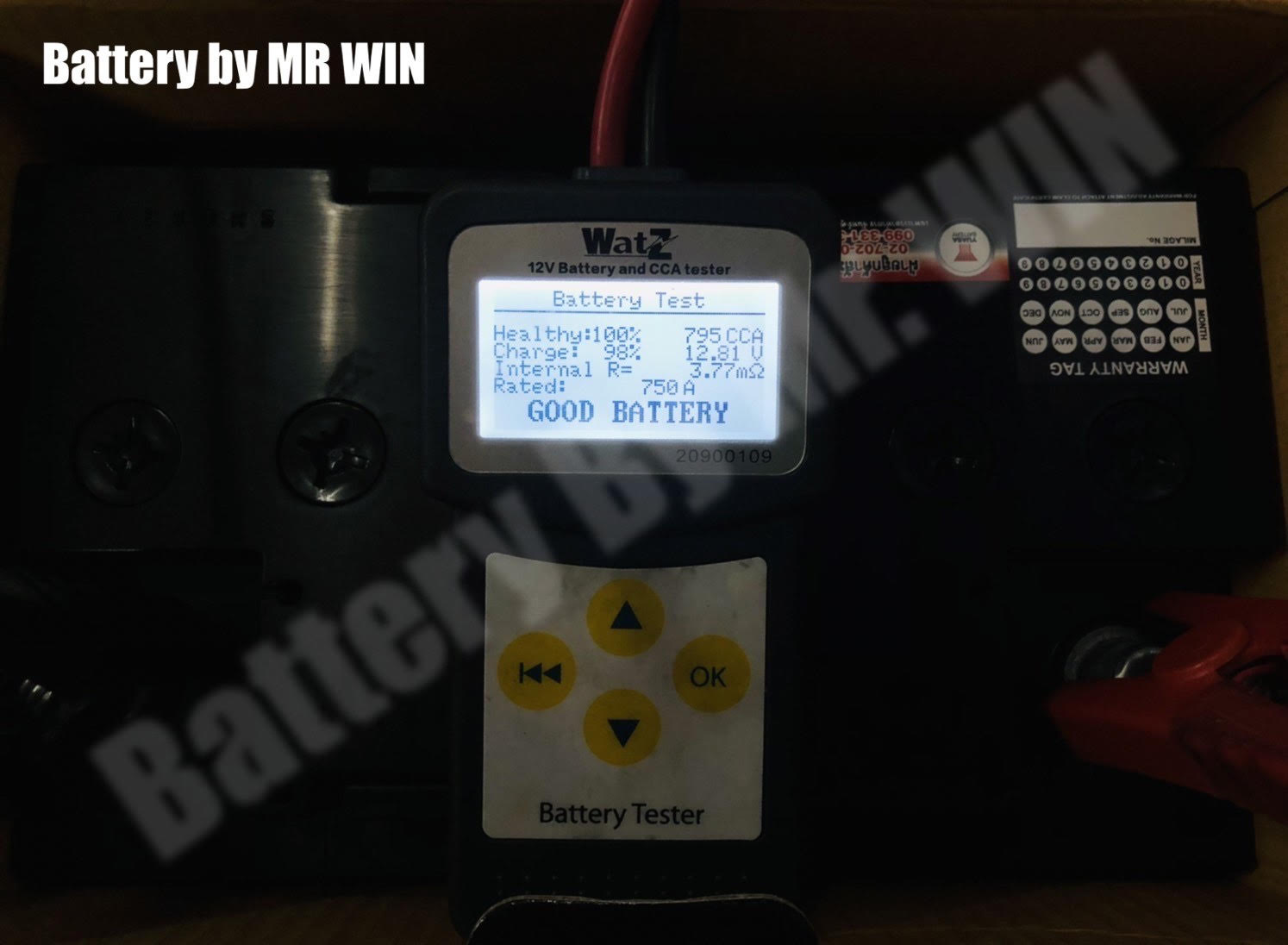 แบตเตอรี่รถยนต์By Mr.WIN YUASA LN3 (DIN75) MF แบตกึ่งแห้ง 75 แอมป์ พร้อมใช้ ไฟแรง ชื่อรุ่นเดิม ...