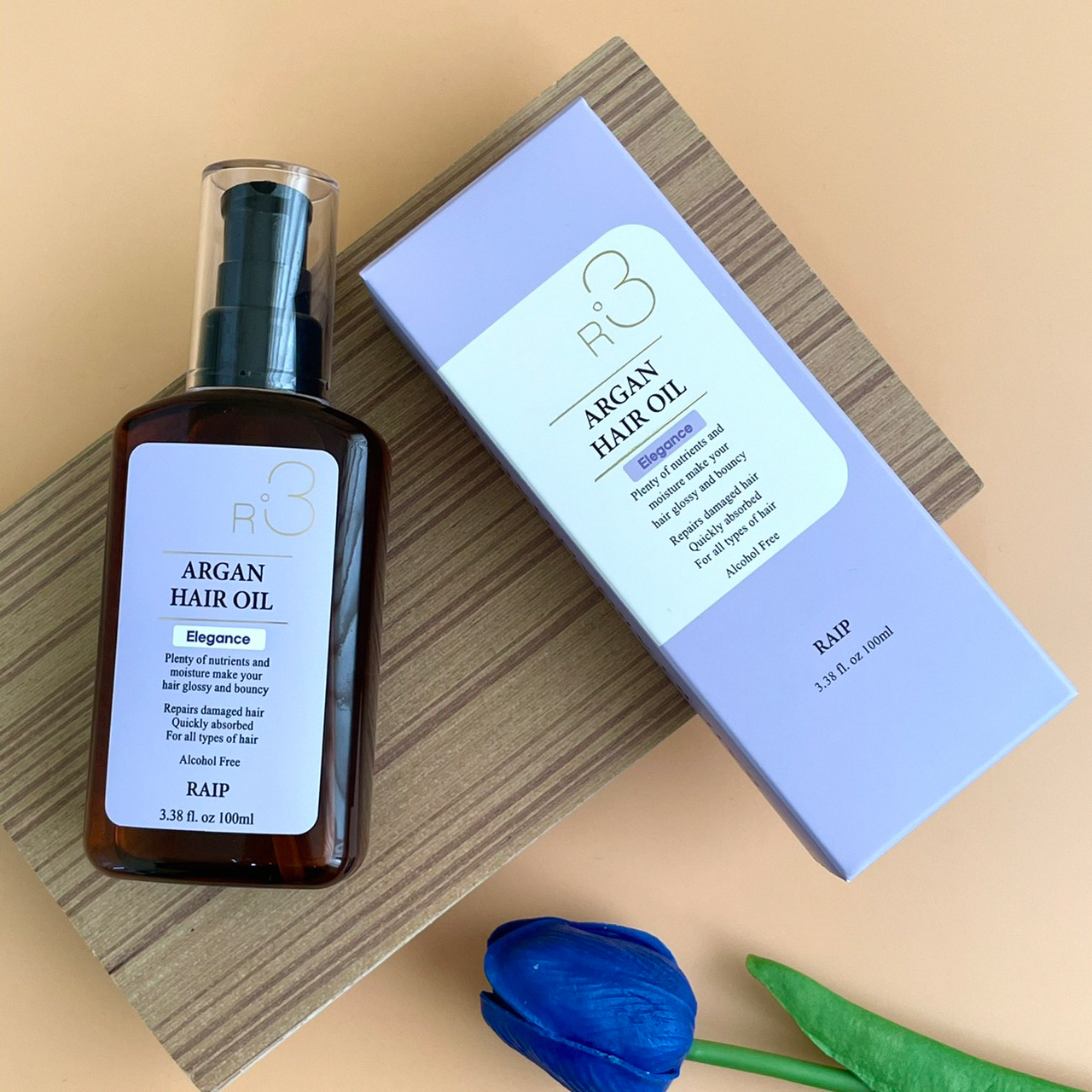 Raip R3 Argan Hair Oil 100 ml แฮร์ออยล์ สำหรับผมแห้งเสีย ครบทุกสูตร จากเกาหลี /ราอิบ Koriico ...