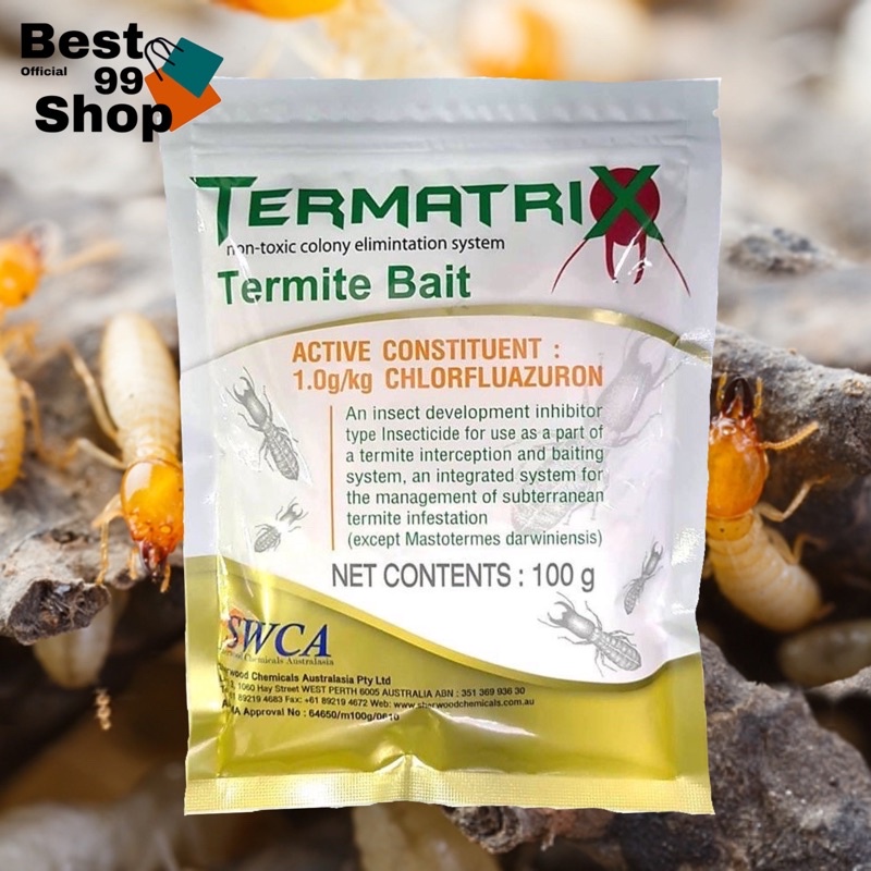 ☚เหยื่อกำจัดปลวก TERMATRIX ขนาด 100 กรัม ตายยกรัง♛ - Her hasjool - ThaiPick