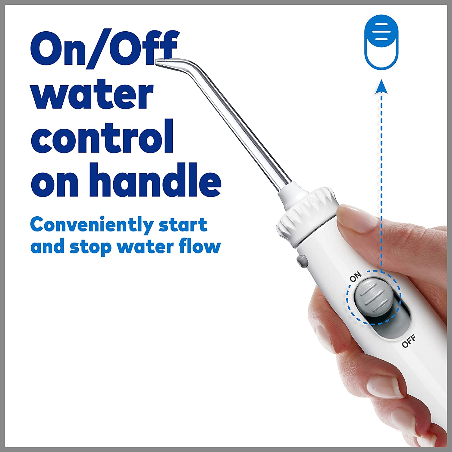 Waterpik Ultra Water Flosser Countertop Oral Irrigator with 6 Tips ADA ...