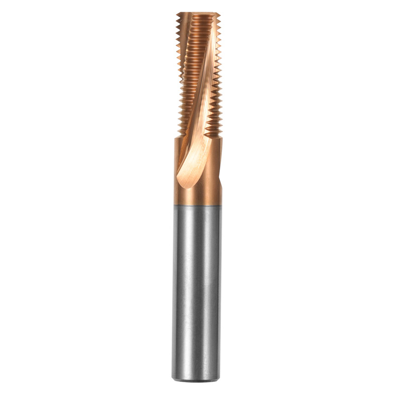 HRC 60 CNC Carbide Thread Milling CUTTER เดี่ยว/3/ฟันเต็ม M1 M1.2 M1.4 ...