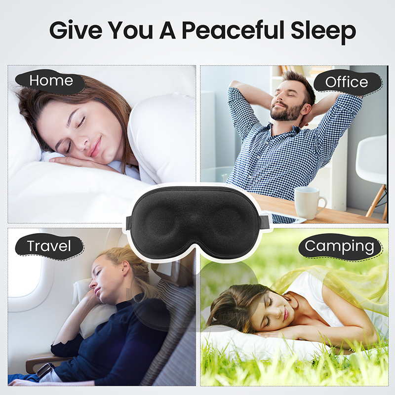 Sleep Eyepatch ผู้ชายผู้หญิง Eye Patch 3D Blackout Eye Mask สำหรับ ...