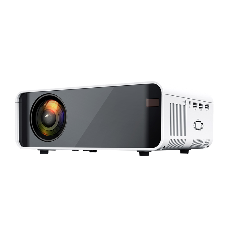 Projector home HD 4K small portable 3D home theater 1080P office all-in ...