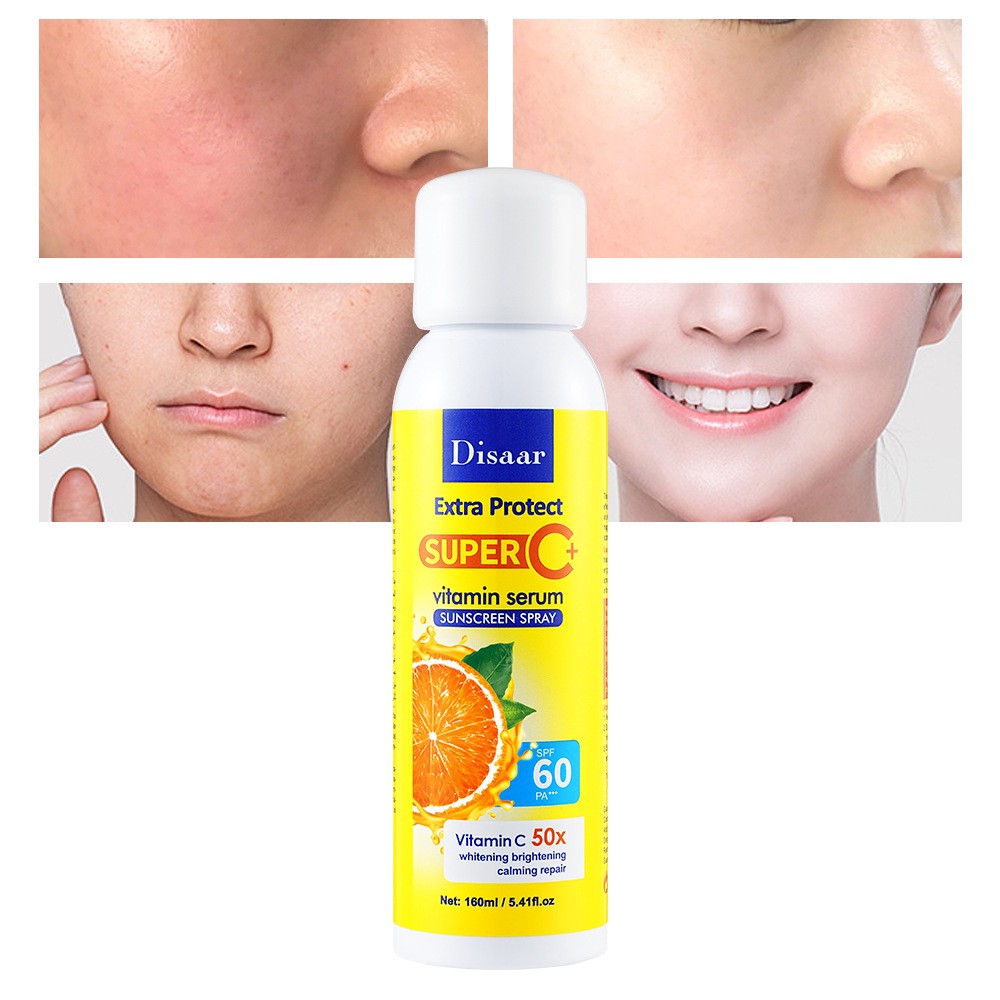 DISAAR SUN SPRAY SPF60 PA สเปรย์กันแดด สูตรกันน้ำ กันเหงื่อ 160ml ...