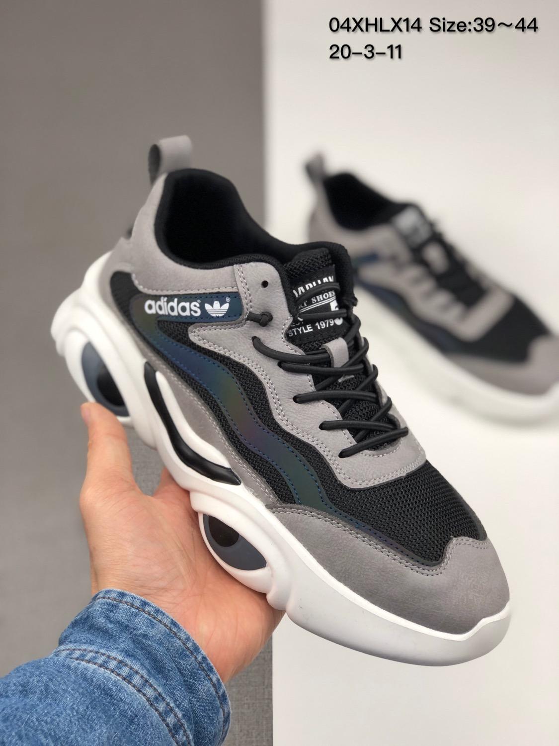 adidas 2020 running shoes Ride Couple shoes Leisure Gray - yuitr - ThaiPick