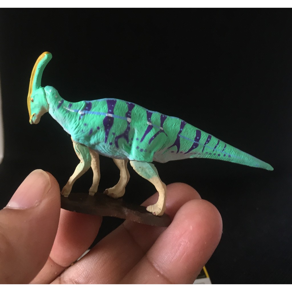 ฟิกเกอร์ ไดโนเสาร์ Kaiyodo UHA Dinotales Series 1 Dinosor Parasaurolophus japan import ...