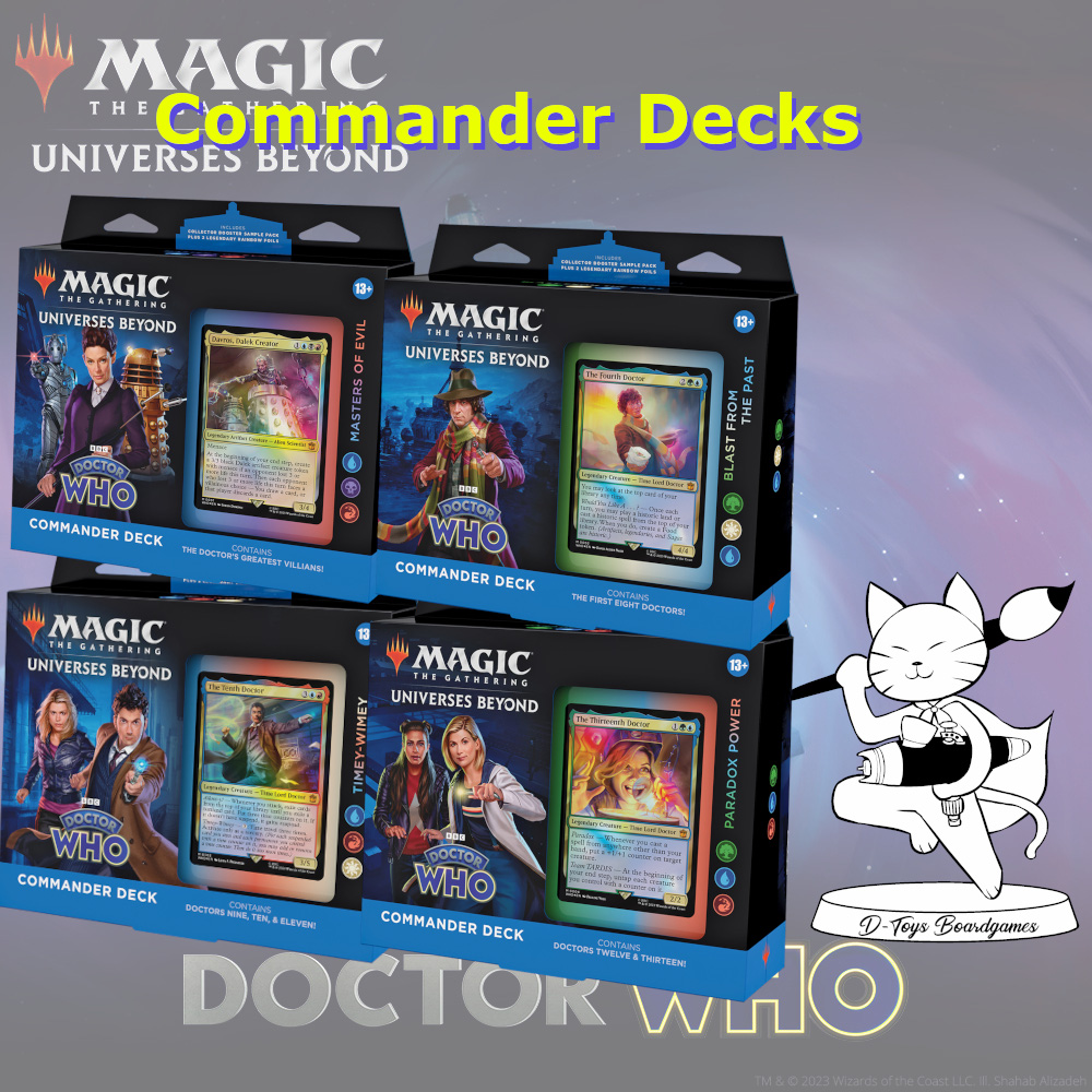 Magic the Gathering (MTG) : Doctor Who - Commander Deck | Lazada.co.th