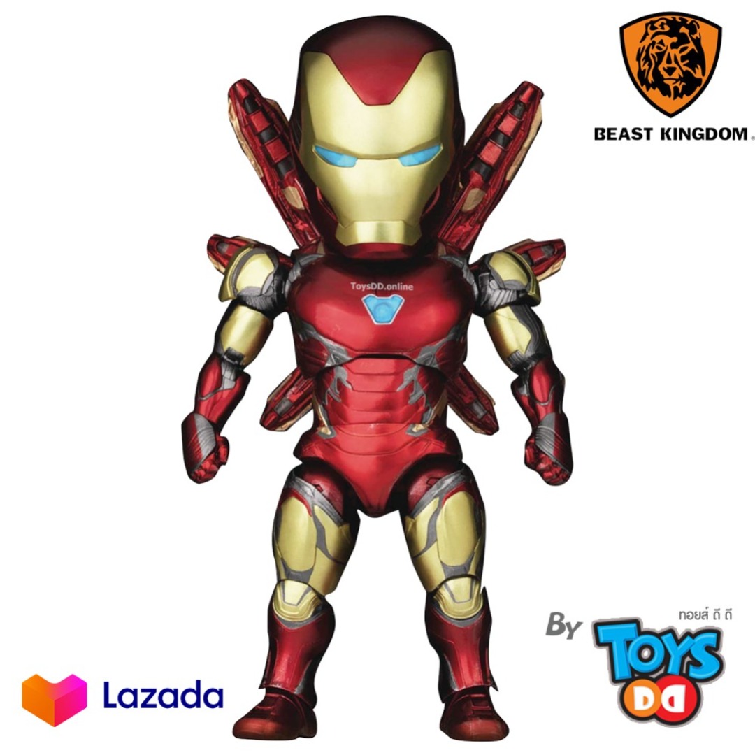 Beast Kingdom Avengers Endgame Egg Attack Action EAA-110 Iron Man Mark ...