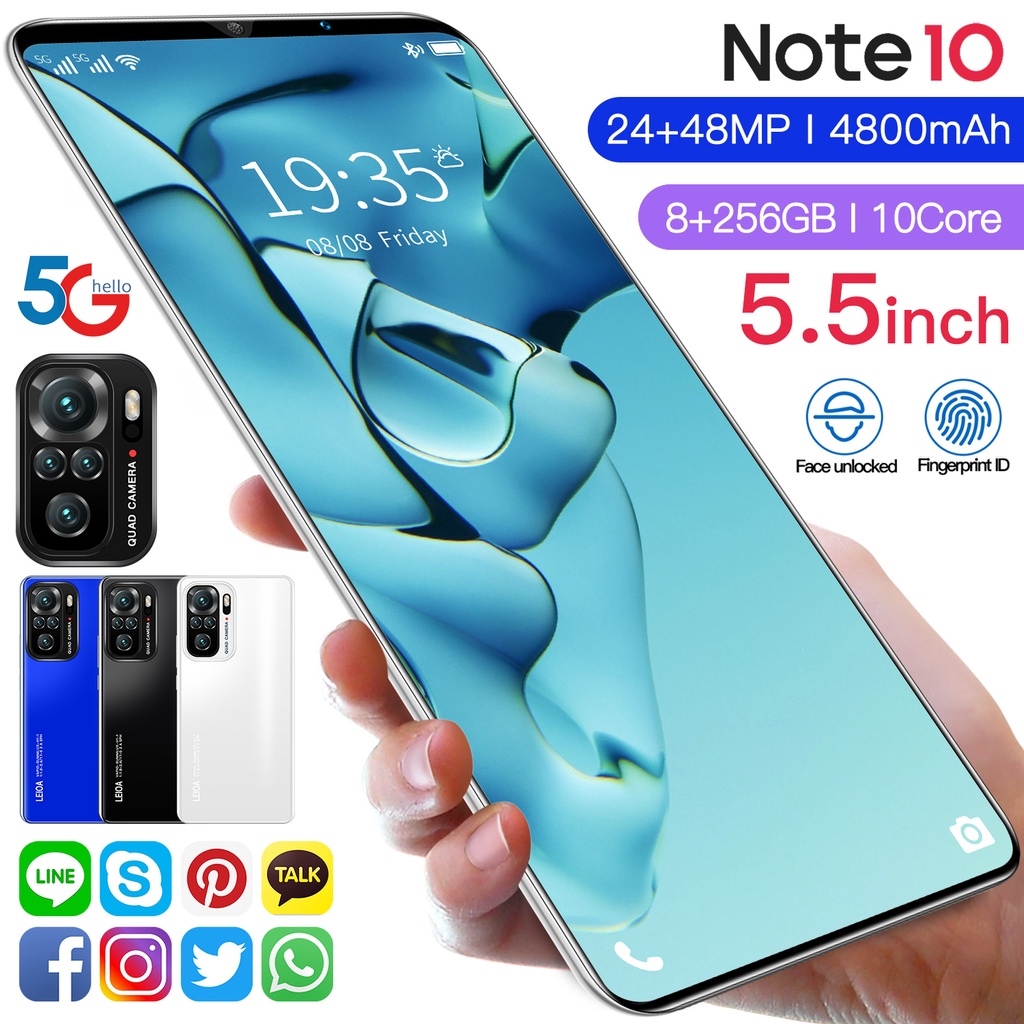 Realme Note10 โทรศัพท์มือถือ 512GB ROM HD หน้าจอ โทรศัพท์เกมมิ่ง Android 5G จำนวนจำกัด Android ...