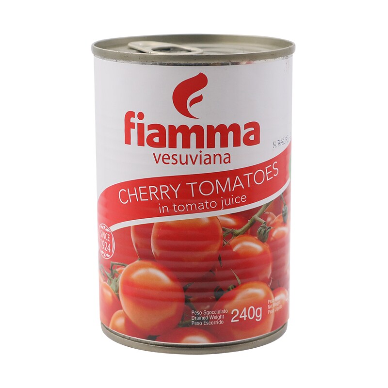 Fiamma Vesuviana Cherry Tomatoes in Tomato Juice 400g. - VARYS ...